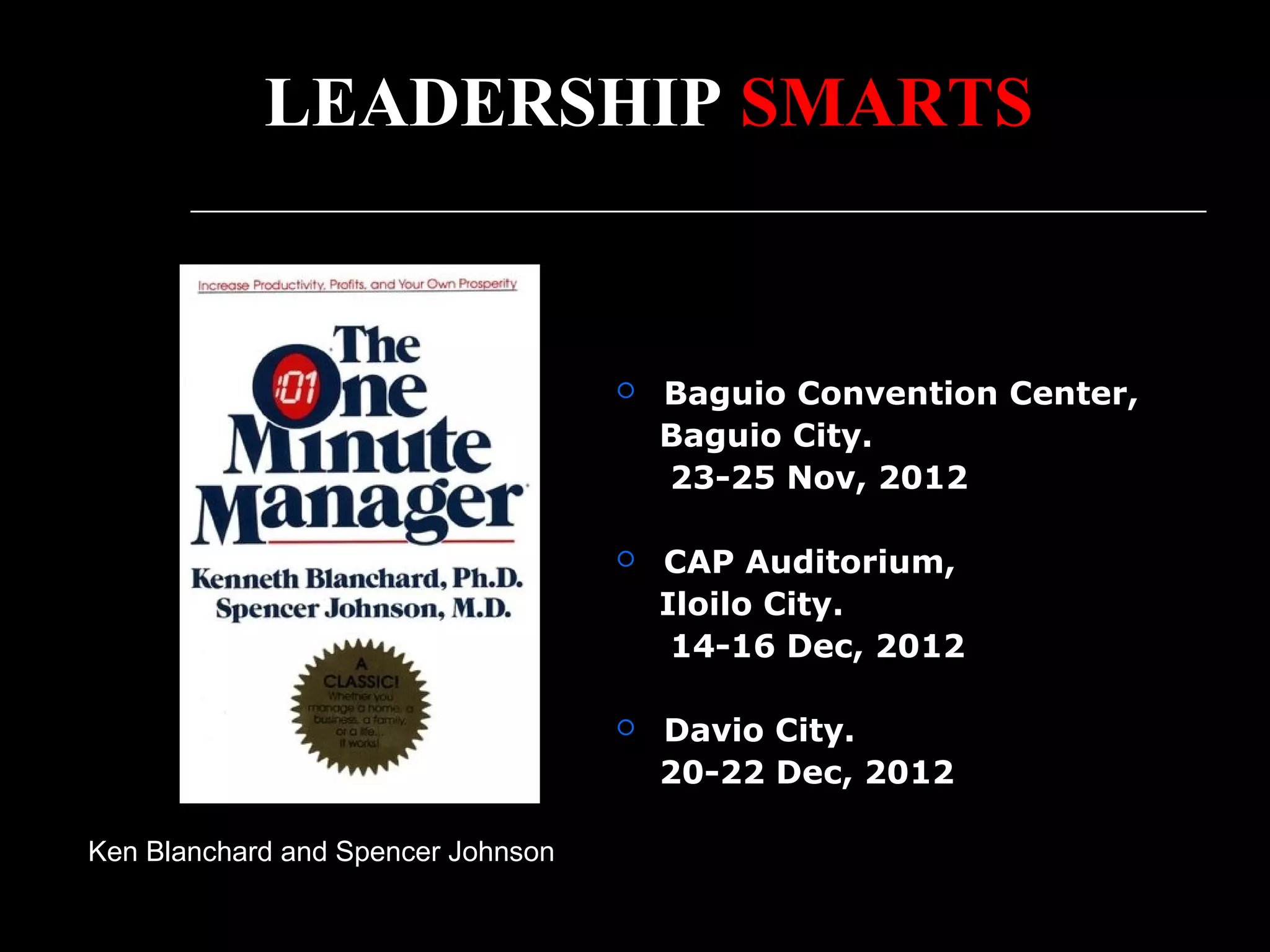 Leadership smarts | PPT