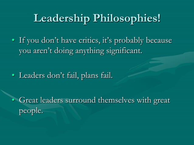 Leadership Strategies | PPT