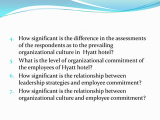 Leadership strategies, culture, and employee commitment ppt ...
