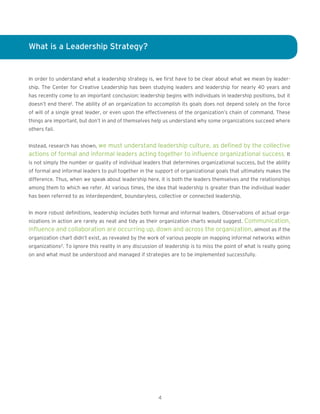 Leadership strategy | PDF