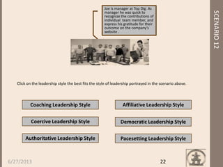 Leadershipstyleassessment 110413005413-phpapp01 | PPT