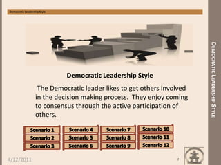 Leadership style assessment | PPTX