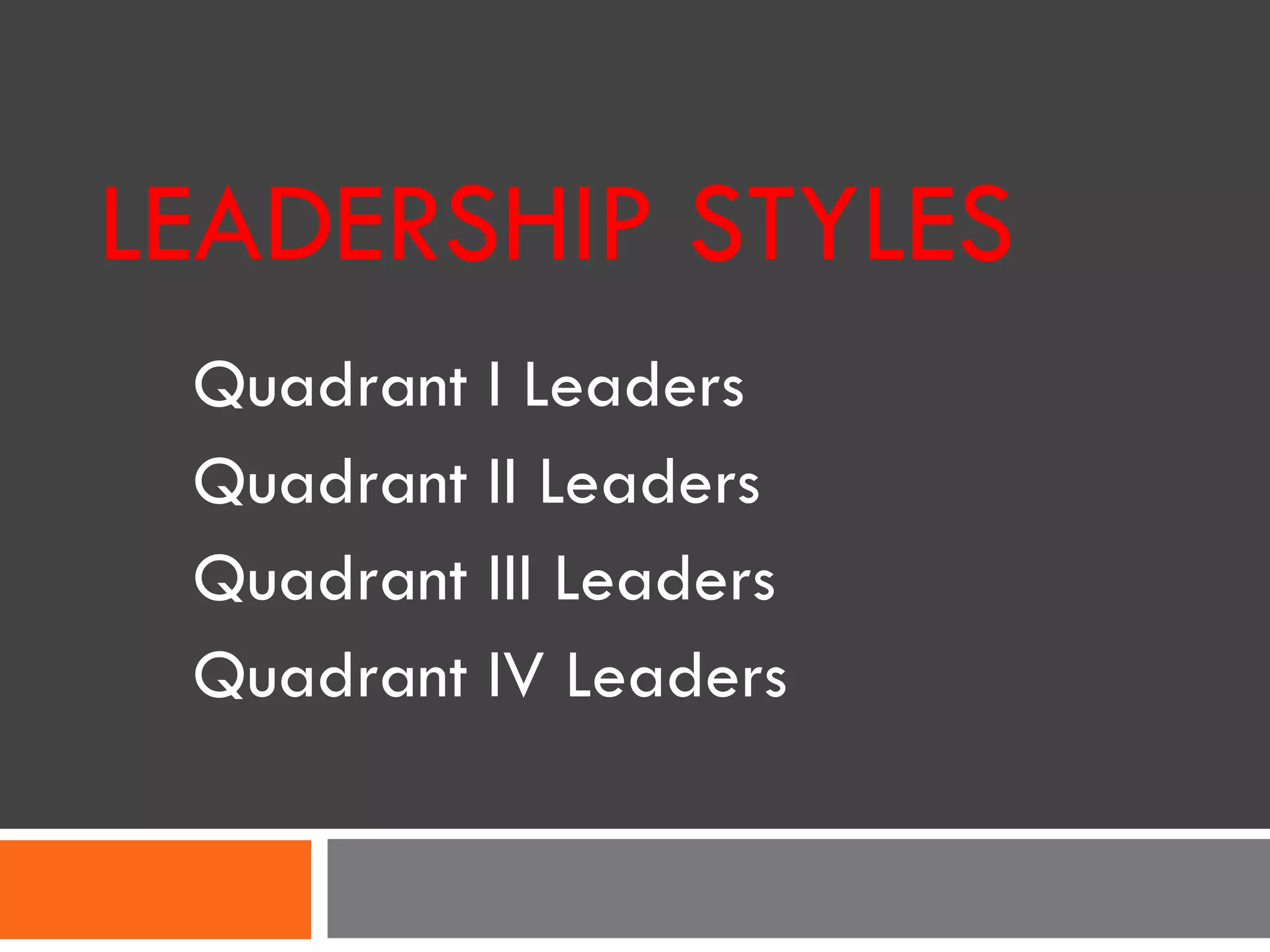 Leadership styles | PPT