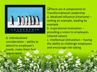 Leadership Styles & Teamwork | PPT | Executive Leadership & Management ...