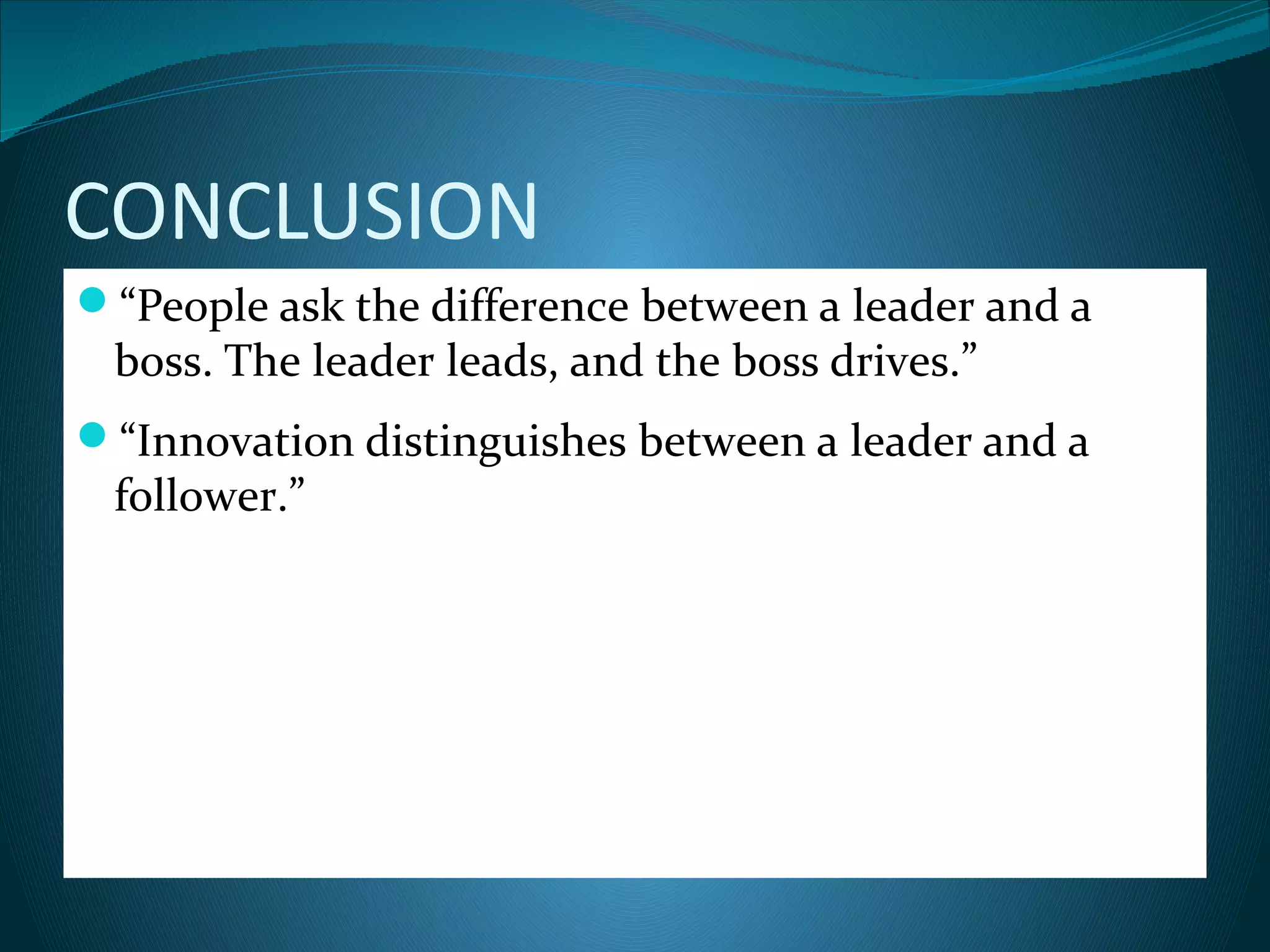 Leadership & styles | PPT