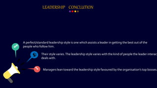 Leadership styles | PPTX