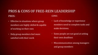 Free Rein Leadership