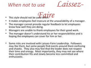 Leadership styles | PPT