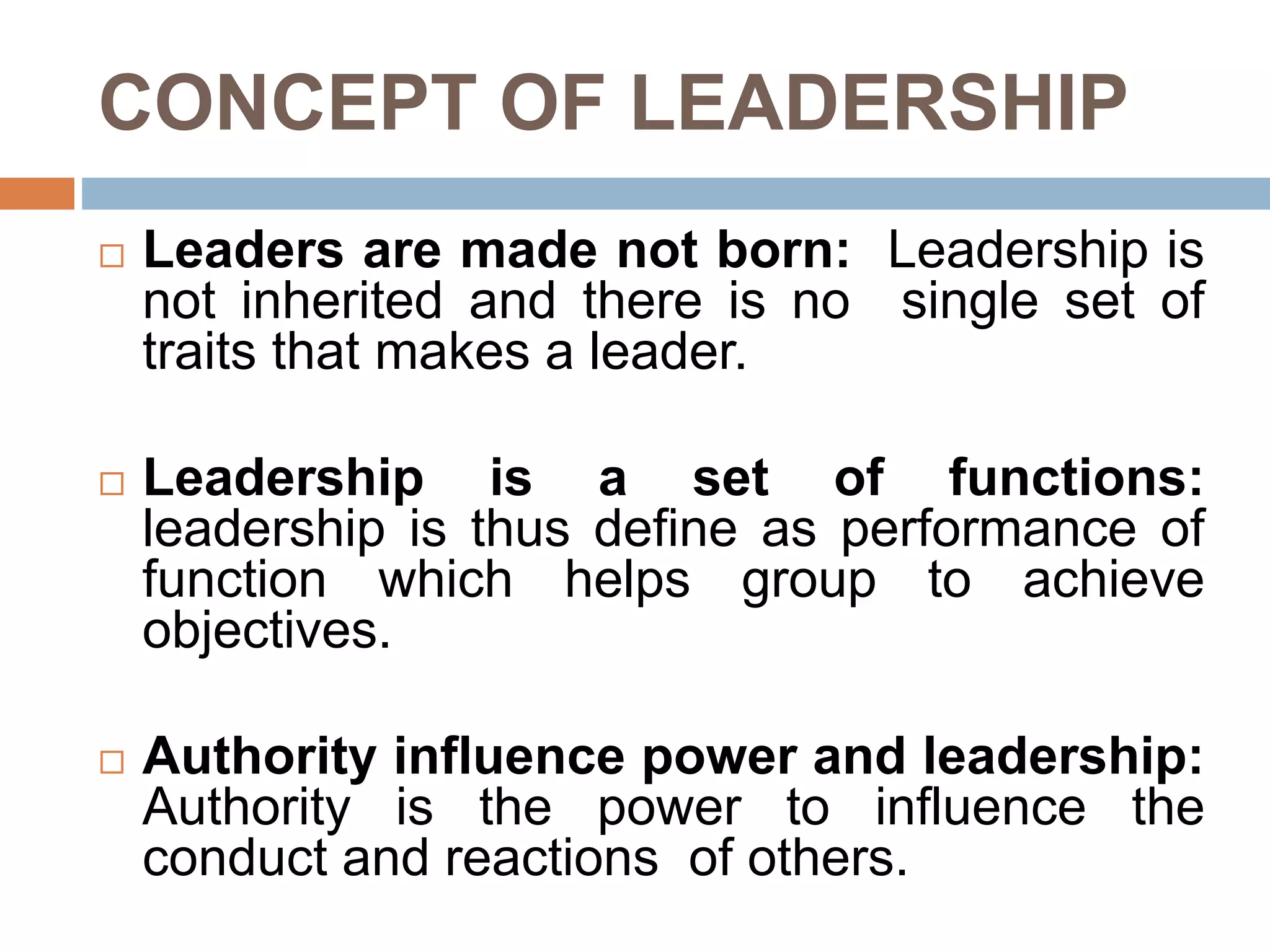 Leadership styles | PPSX