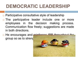Leadership styles | PPSX