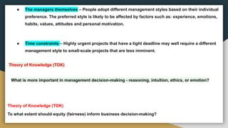 Leadership styles management and communication | PPT