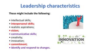 leadership styles management and entrepreneurs | PPT