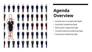 Leadership styles and its importance in management | PPTX