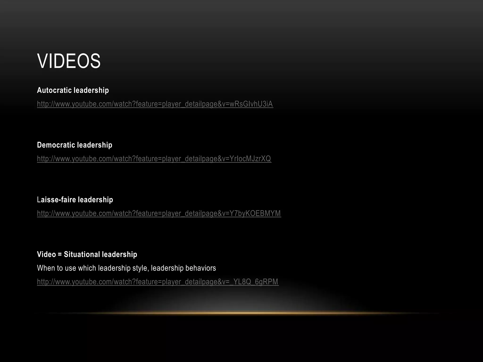 Leadership styles , power styles | PPTX