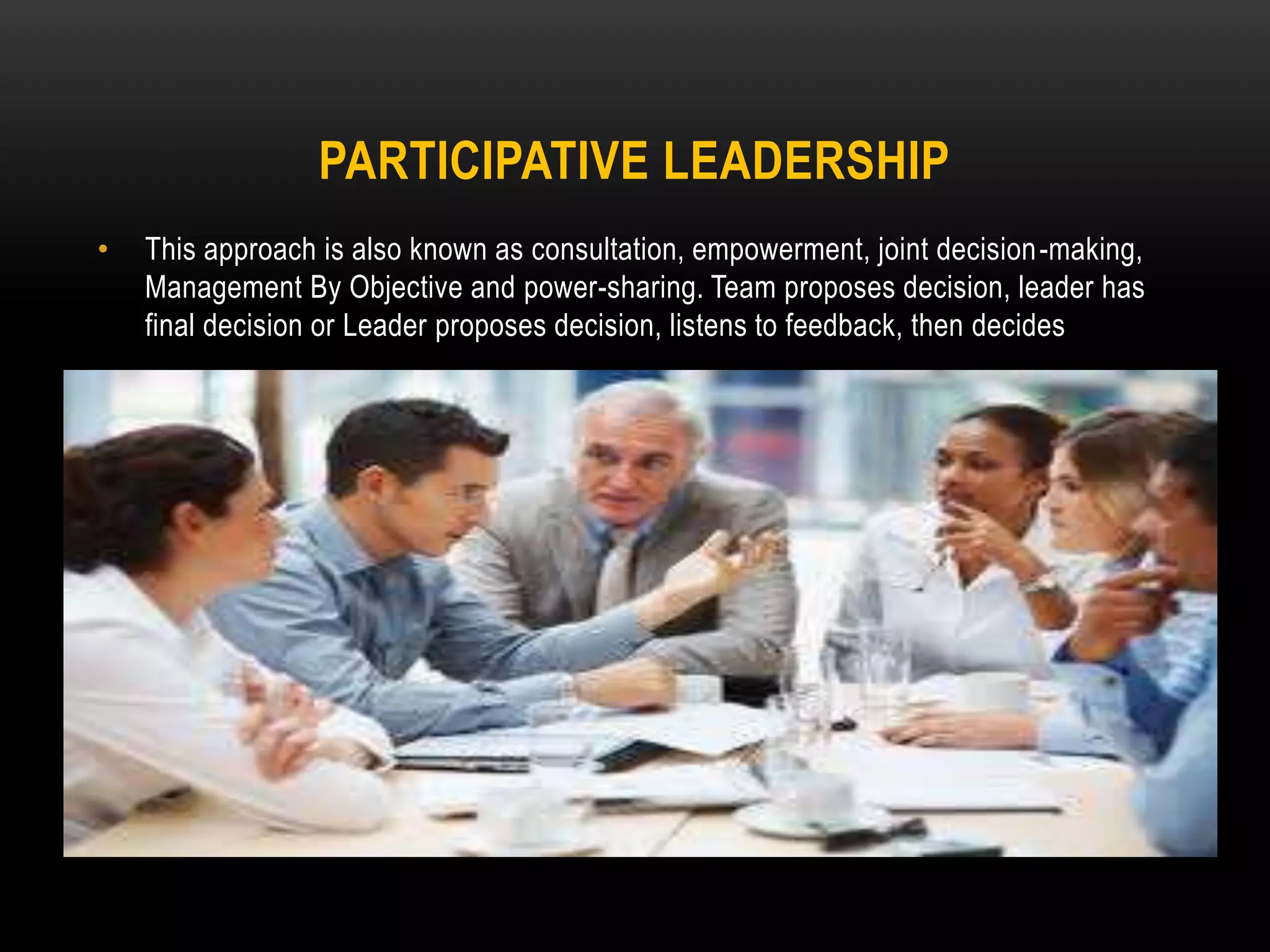 Leadership styles , power styles | PPTX