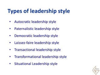 LEADERSHIP STYLES 2.ppt