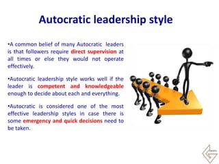 LEADERSHIP STYLES 2.ppt