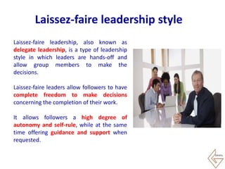 Laissez Faire Leaders