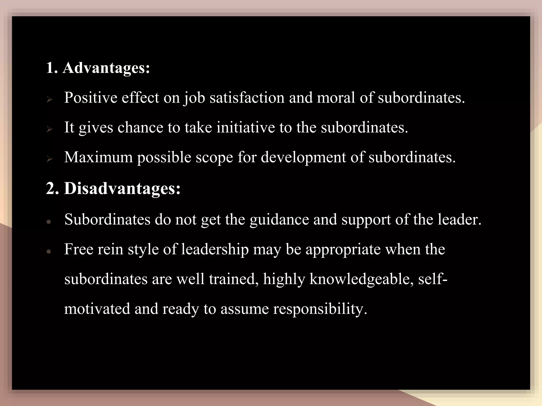 Leadership styles and behaviour | PPTX