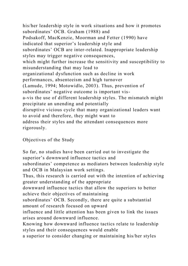 Leadership Styles and Organizational Citizenship Behavior.docx