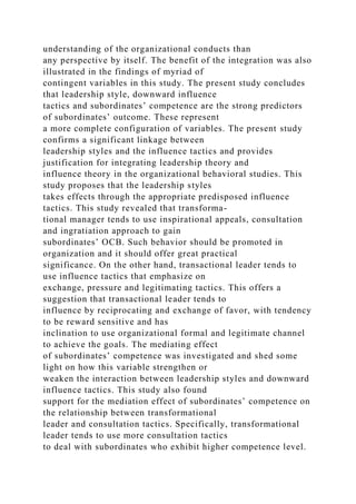 Leadership Styles and Organizational Citizenship Behavior.docx