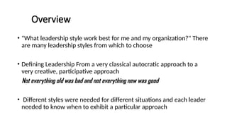 leadership styles made to learn easy for medical students .pptx