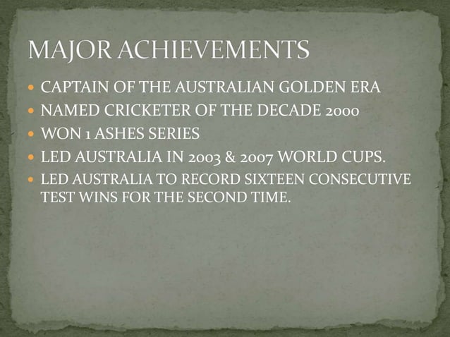 Leadership styles of selected cricket captains | PPTX | Cricket | Sports