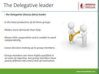 Leadership styles slides | PPTX