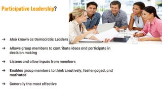 Leadership style types | PDF