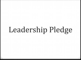 See Something, Say Something, Do Something: A Training in Leadership ...
