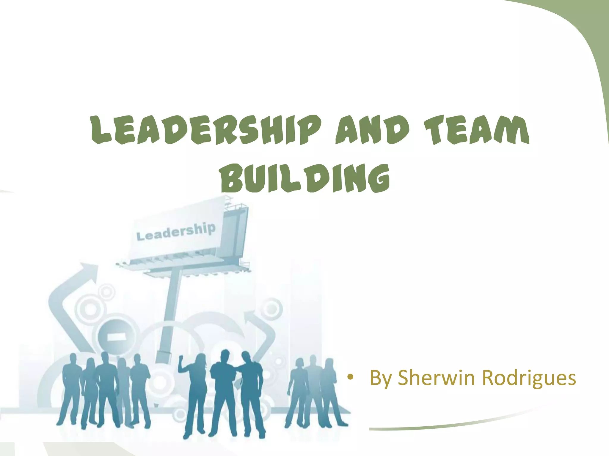 Leadership & Team Building | PPTX