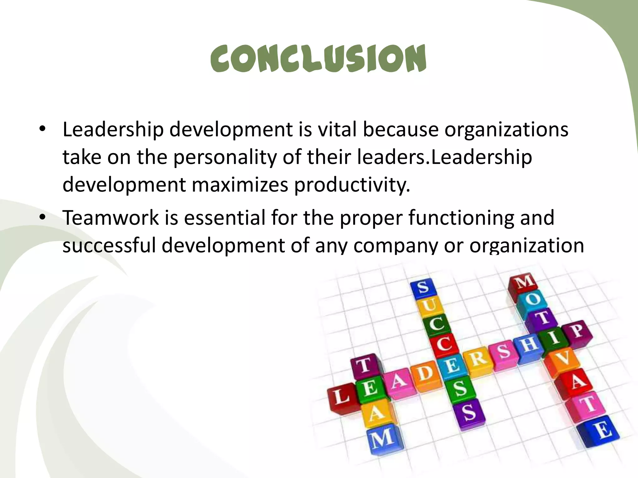 Leadership & Team Building | PPTX