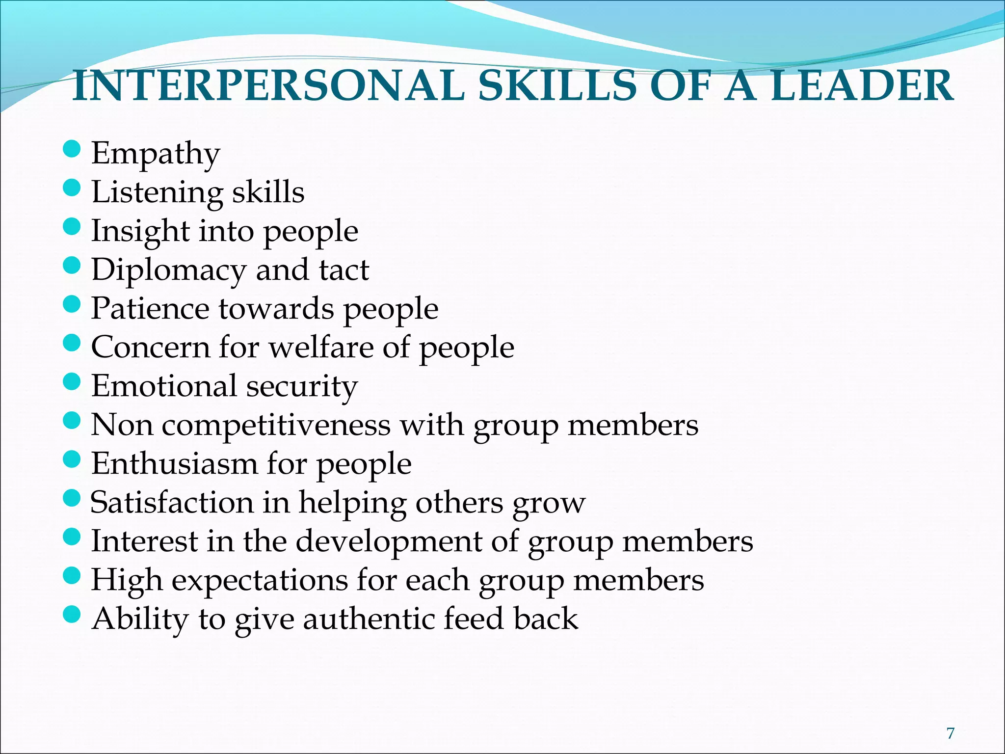 Leadership, team building and negotiation skill | PPT