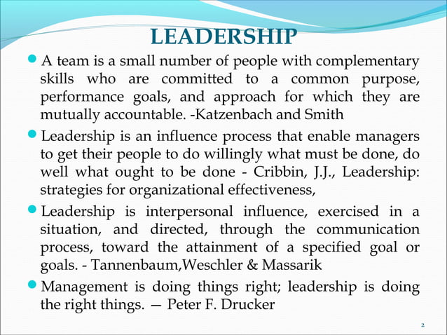 Leadership, team building and negotiation skill | PPT | Executive Leadership & Management | Business