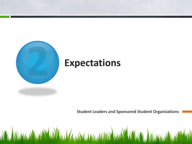 SSO Leadership Team Guide - Expectations | PPT