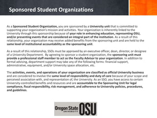 SSO Leadership Team Guide - Expectations | PPT