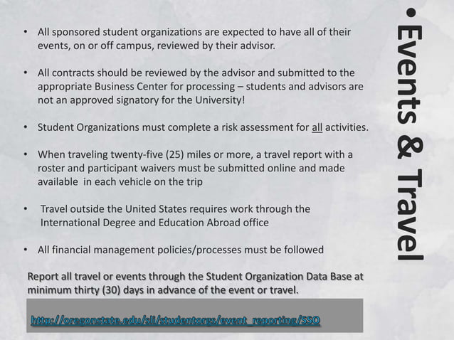 SSO Leadership Team Guide - Rules | PPTX