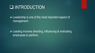 Leadership & teamwork | PPTX