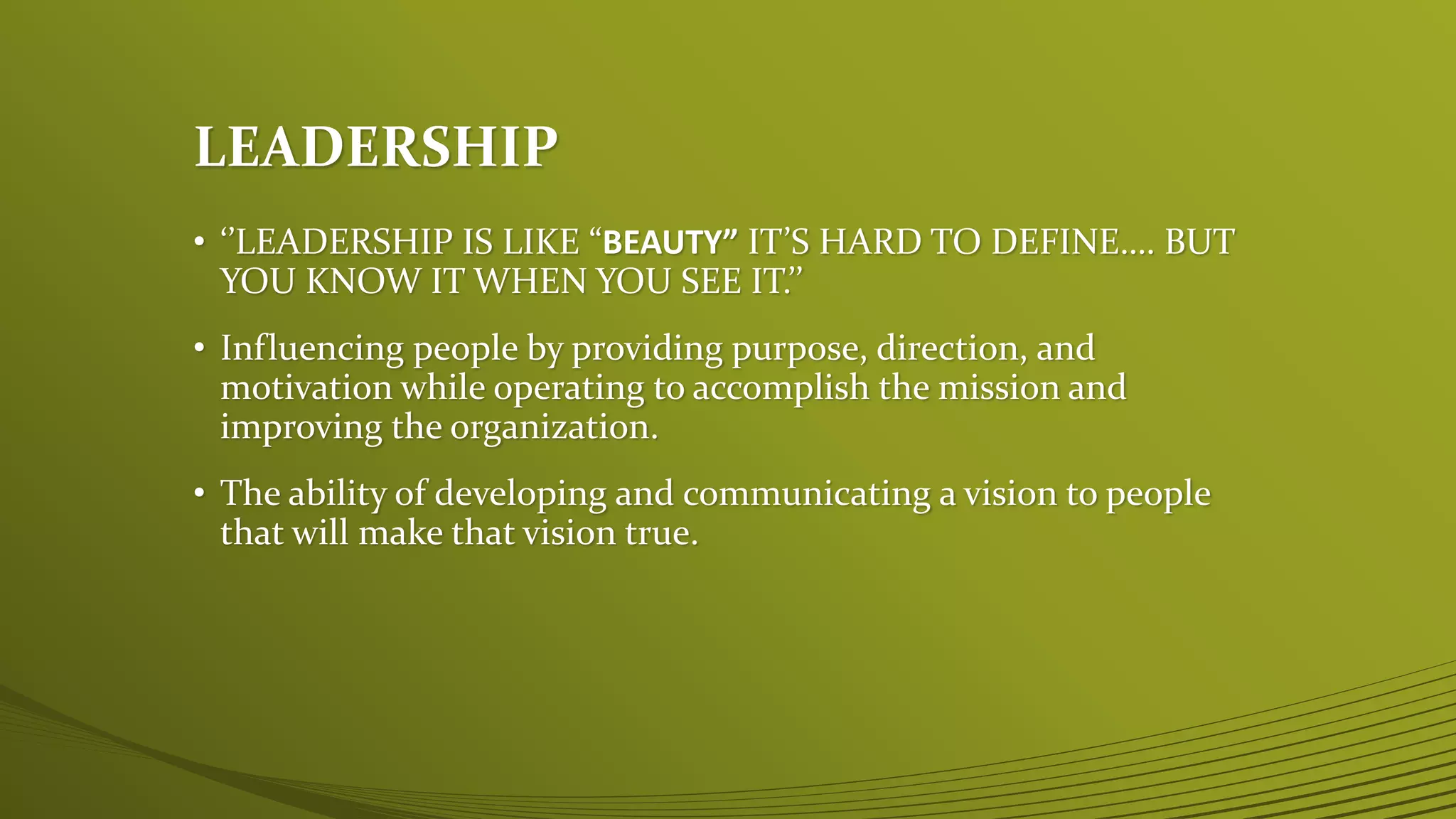 Leadership & Teamwork | PPTX