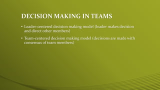 Leadership & Teamwork | PPTX