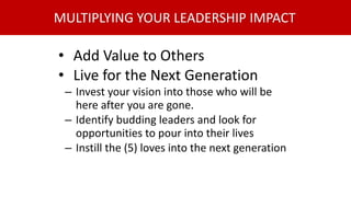 Leadership That Infiltrates Mountains | PDF