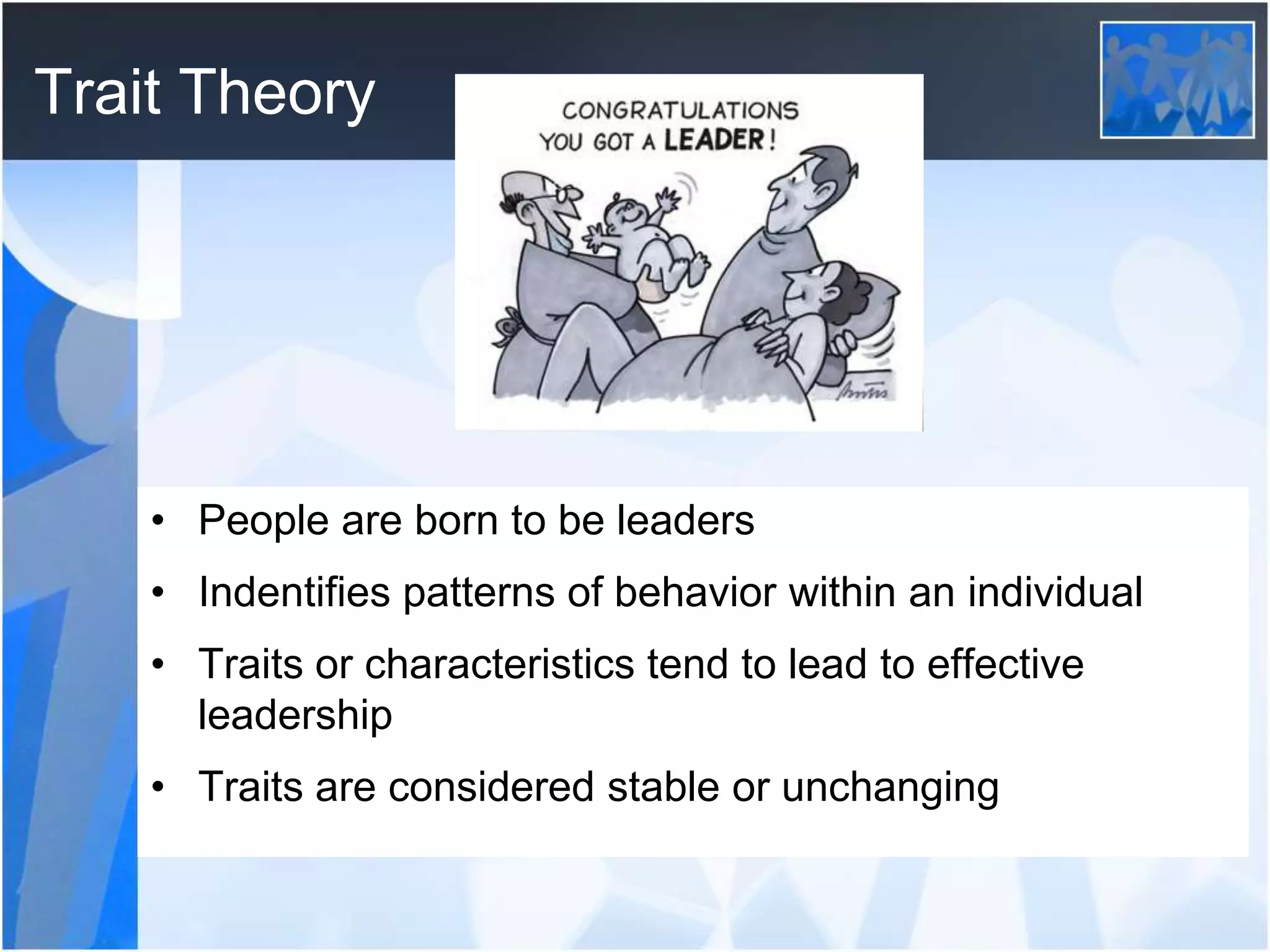 Leadership theories | PPTX