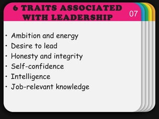Leadership theories | PPT
