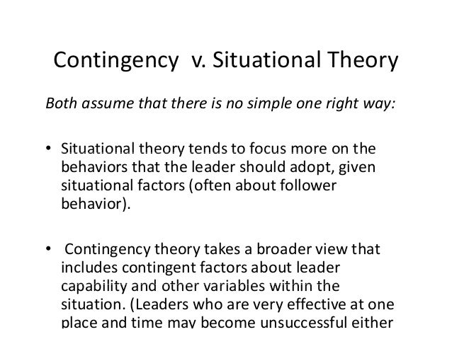 Leadership theories