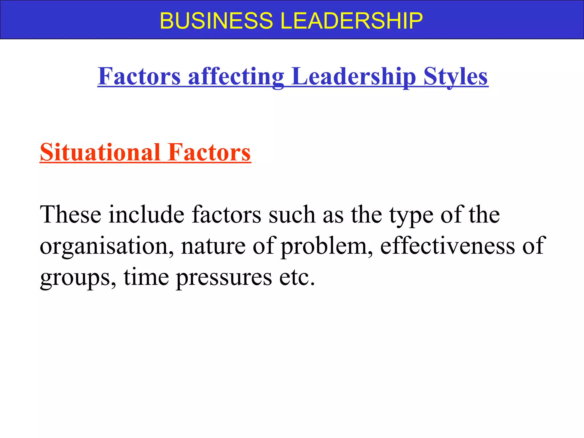 Leadership Theories {HR} | PPT