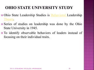 Leadership theory | PPT