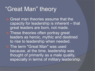 Leadership Theory.pptx | Physics | Science