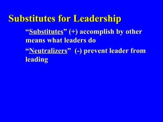 Leader ship thiory | PPT