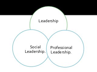 Leadership through group work. | PPTX