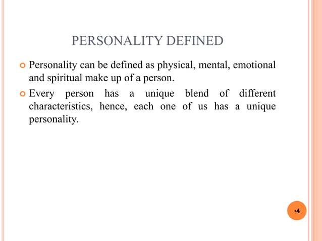 Leadership through personality awareness 1 | PPT | Free Download